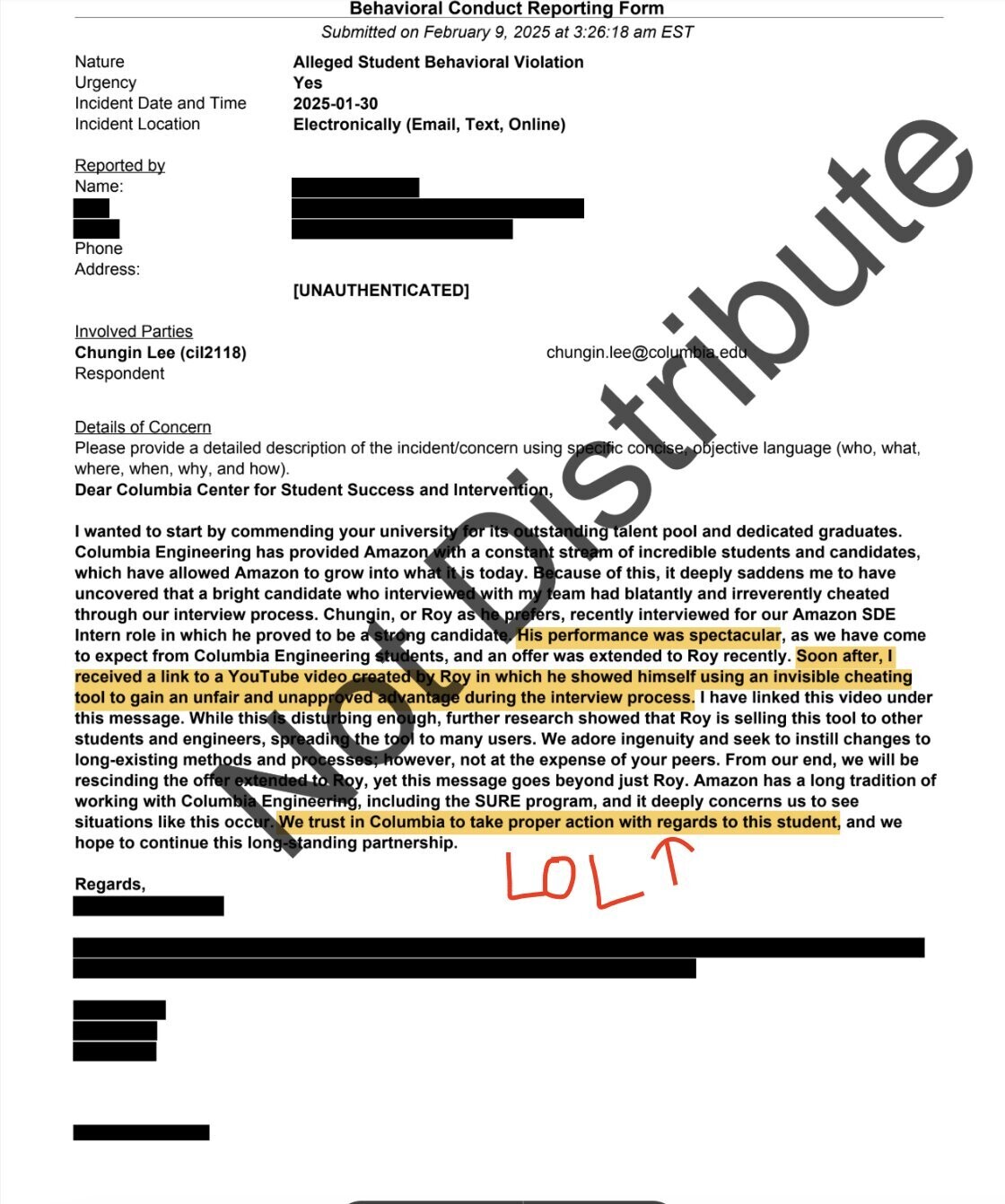 Columbia Engineer Student Has Amazon Execs Trying To Get Him Expelled For Making AI Tool That ...