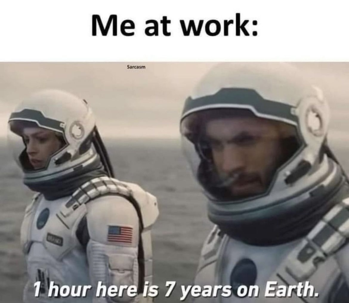 Does time go quickly or slowly for you at work? - Blind