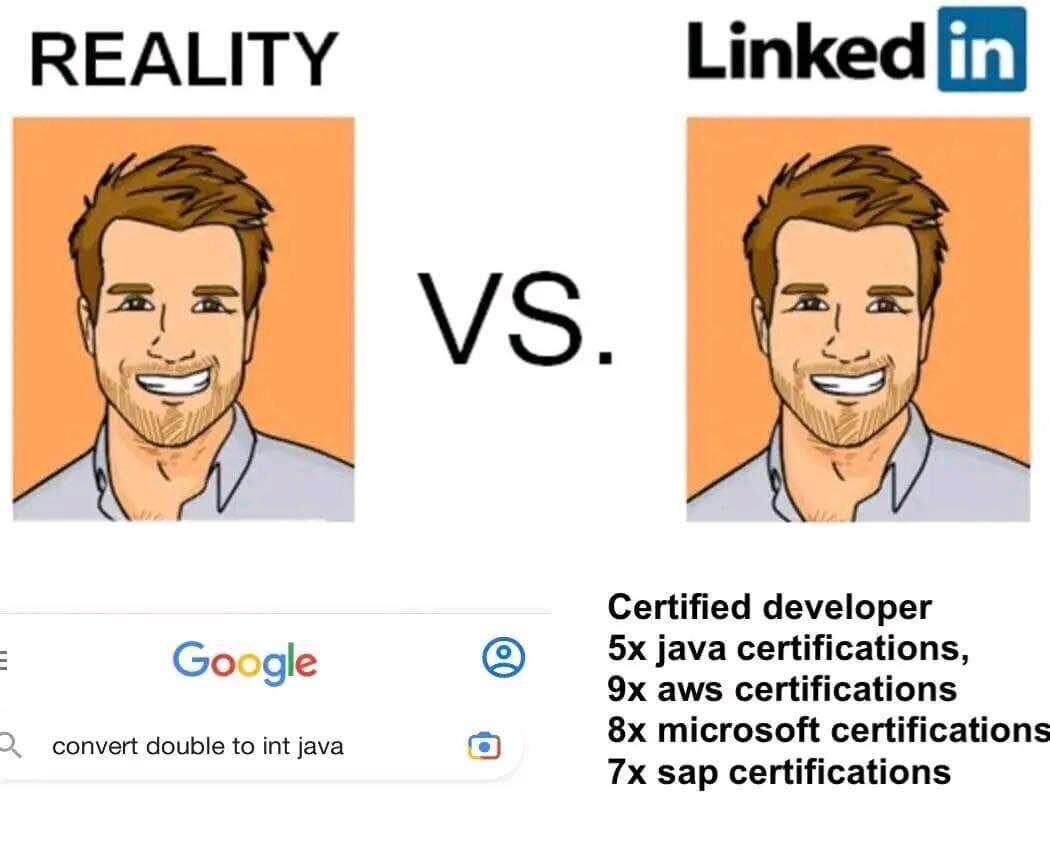 Reality vs LinkedIn | Tech Industry - Blind