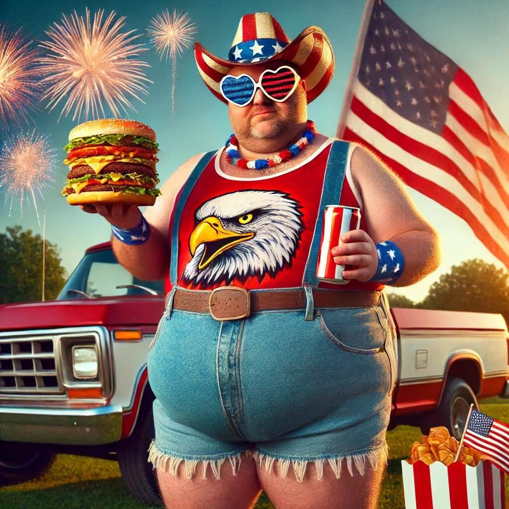 American Stereotype 😂 | AI Laughs - Blind