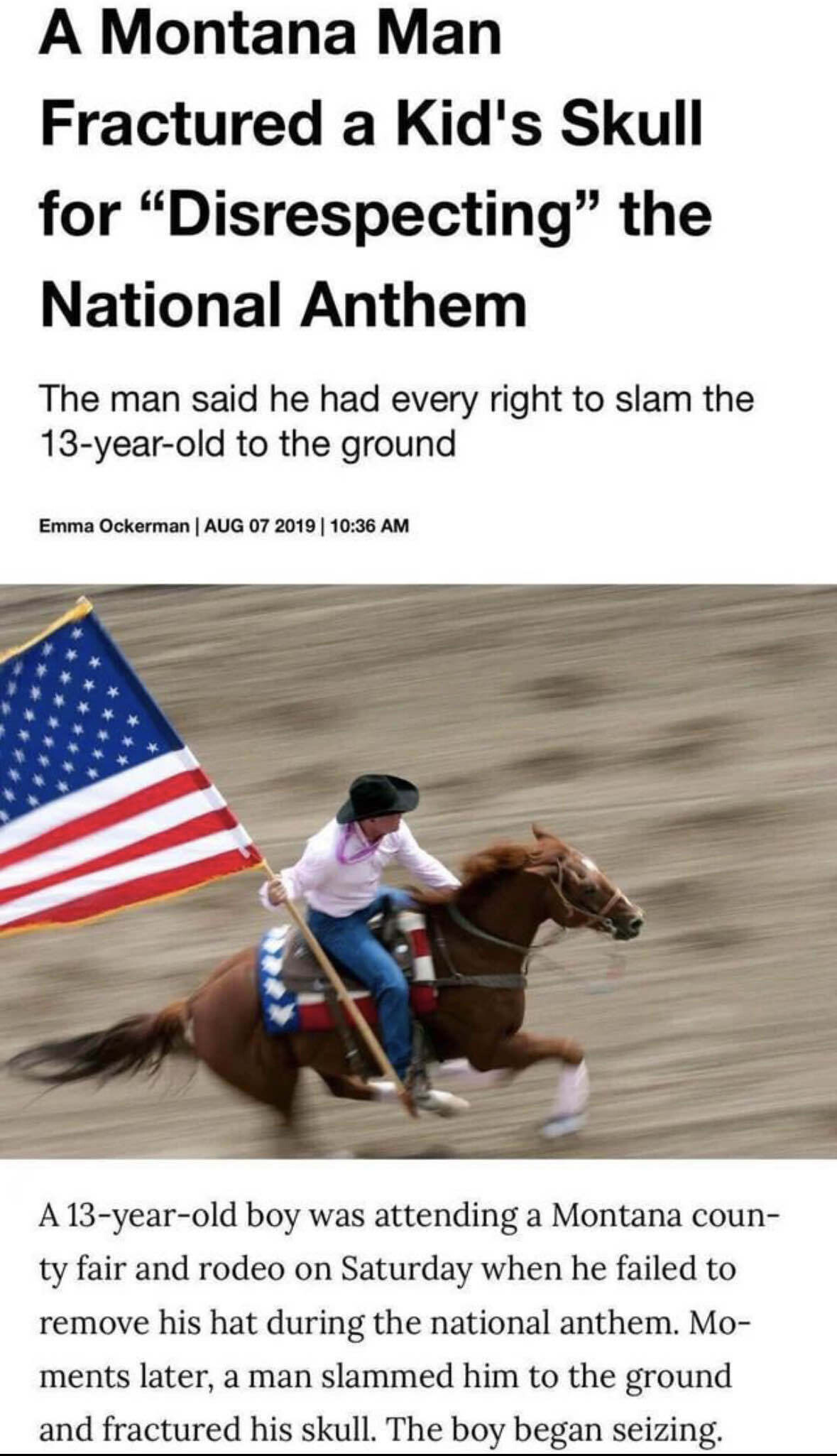 ‘Murica! In the name of the national anthem and President Trump | Misc ...