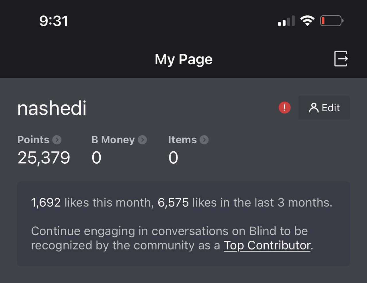 Decoding Blind top contributor badge - Blind Decoding Blind top contributor badge - Blind