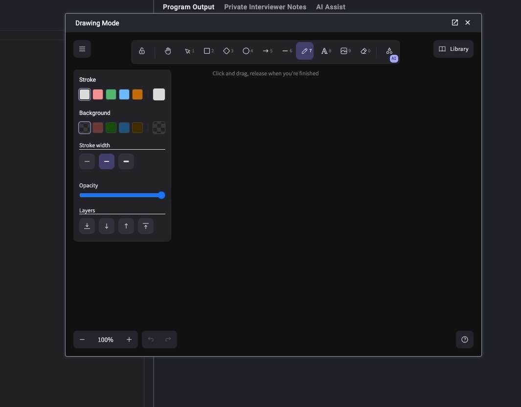 Do you use 'Drawing' on Coderpad during interview? | Misc. - Blind