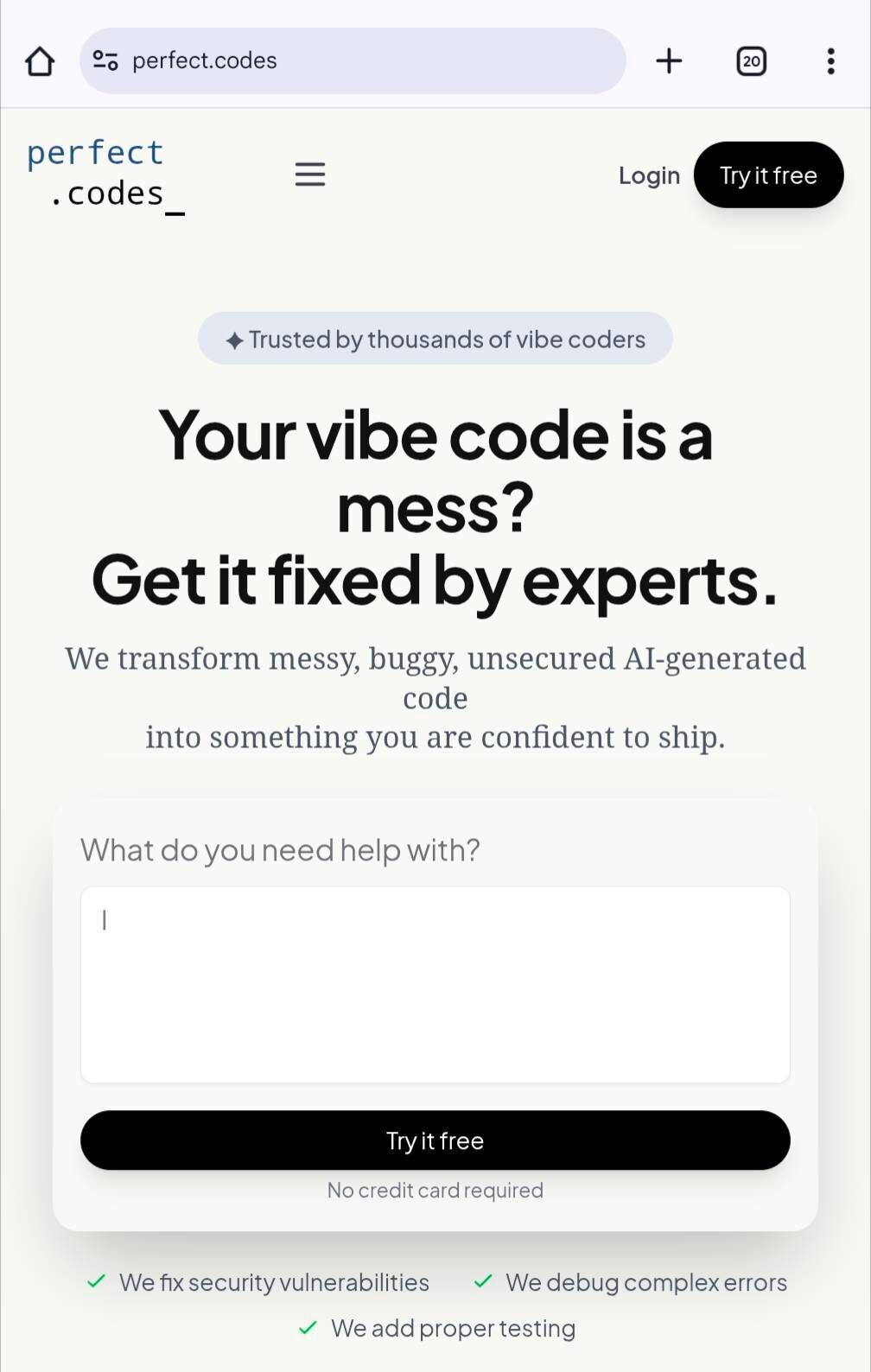 There's an actual cottage industry where actual devs fix vibe coder ...
