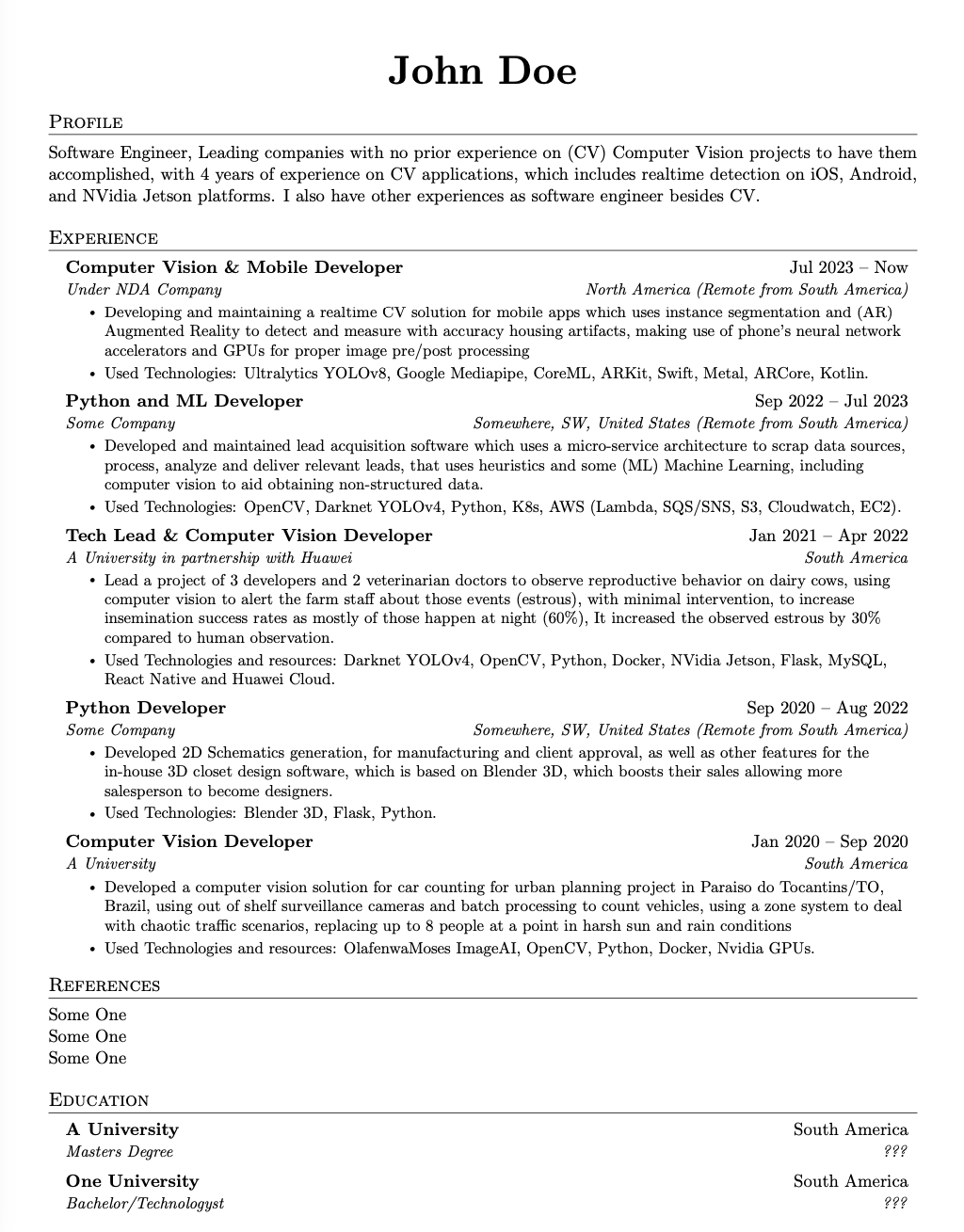 Career path to NVidia | Resume Review - Blind