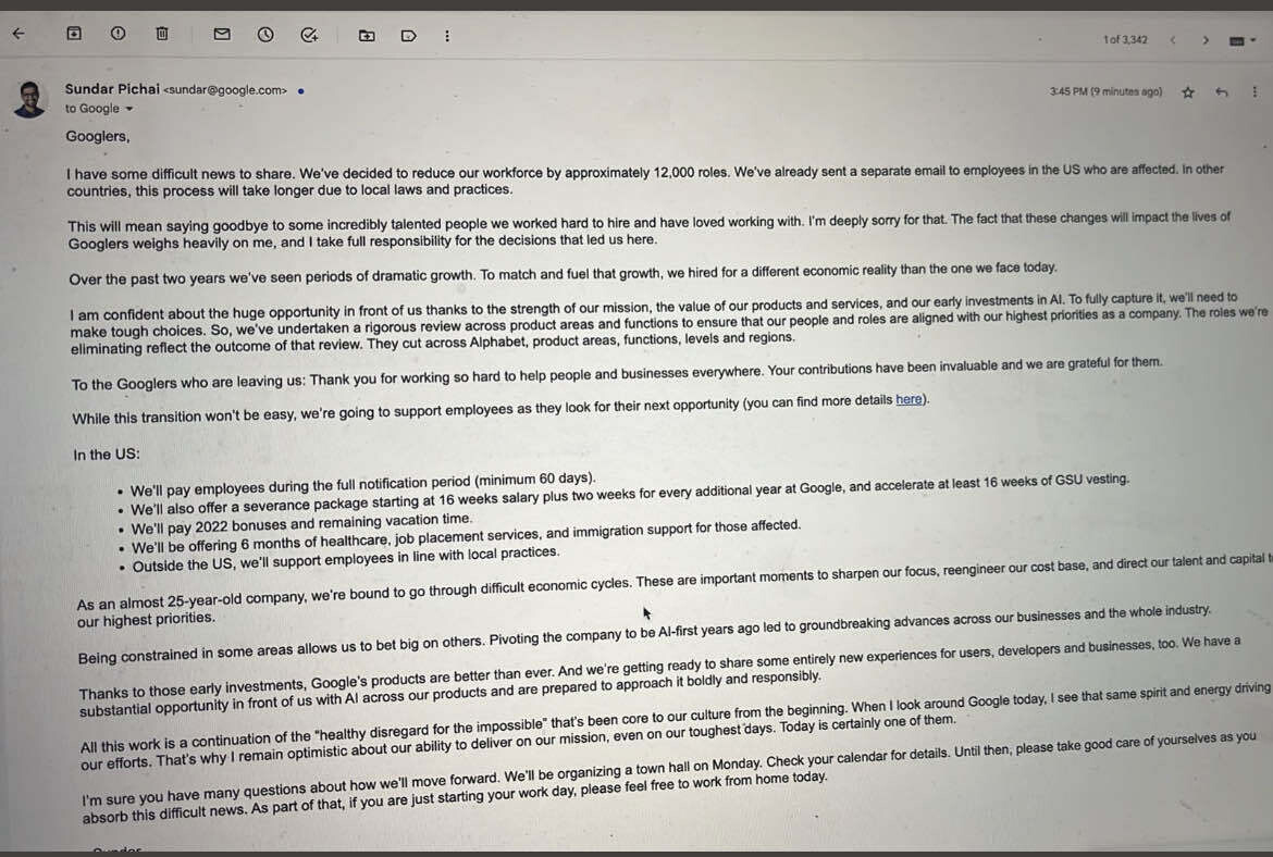 End of an era at Google | Layoffs - Blind