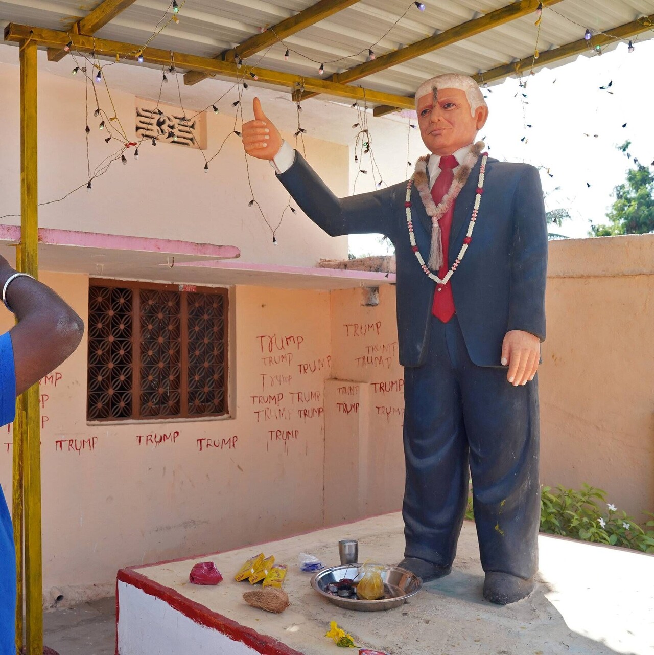 Trump temple in India, remember? | India - Blind