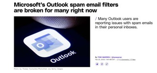 Microsoft Outlook is broken | Tech Industry - Blind