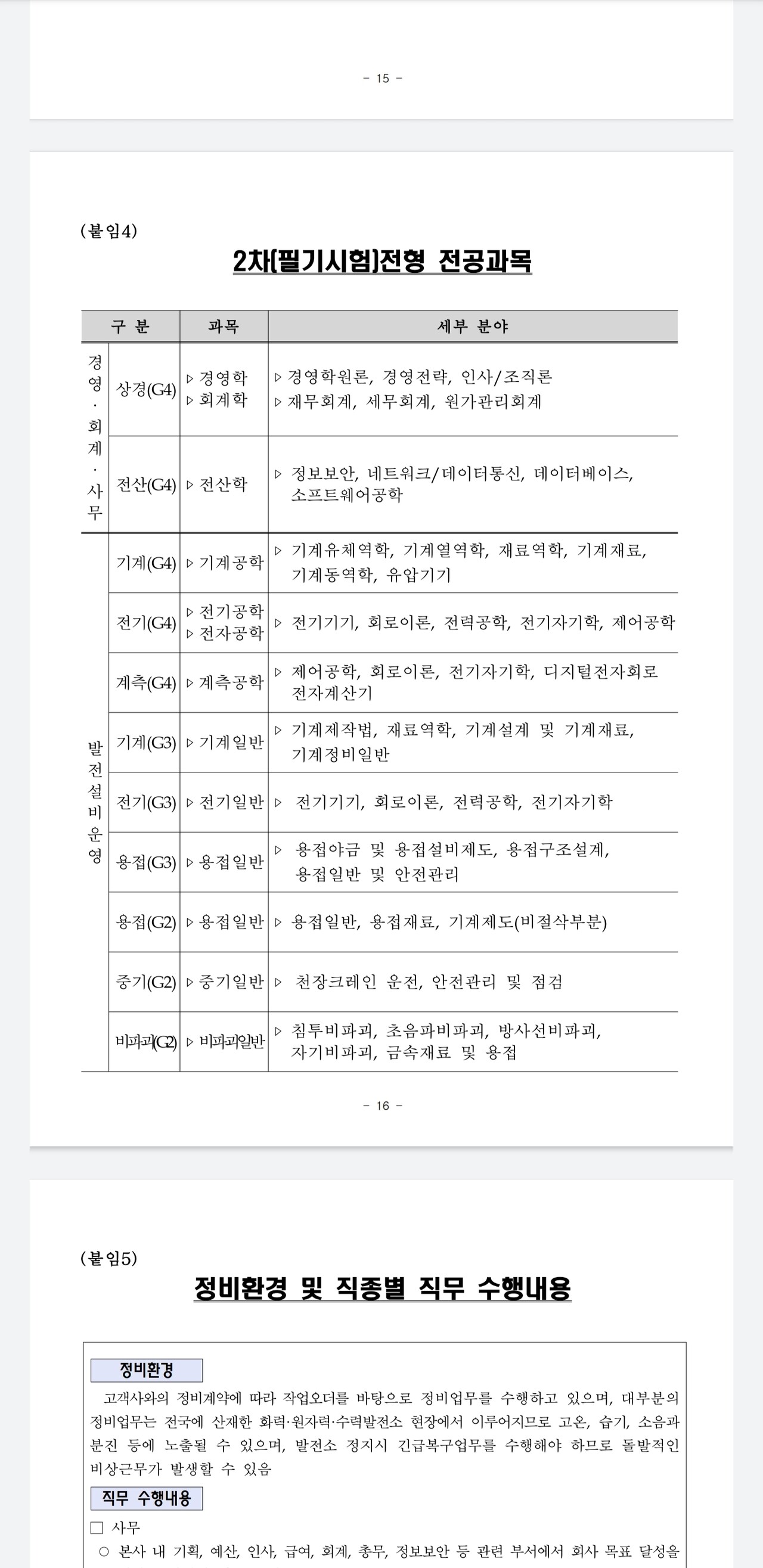 블라인드 | 이직·커리어: kps g3 기계 전공이랑 ncs 준비 어찌했어요?