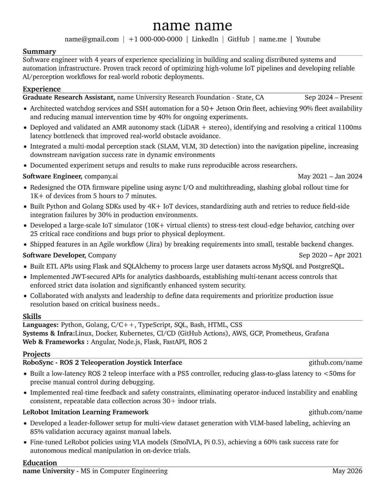 [3.5 yoe] is my resume better now? After suggestions from blind ...