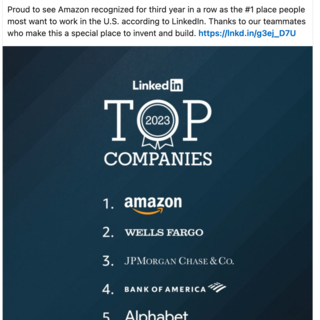 That Amazon is the best company on earth! - Blind