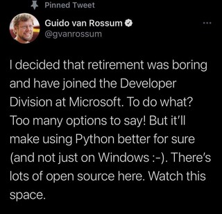 Inventor of Python joins Microsoft, was he asked Leetcode? | Tech ...