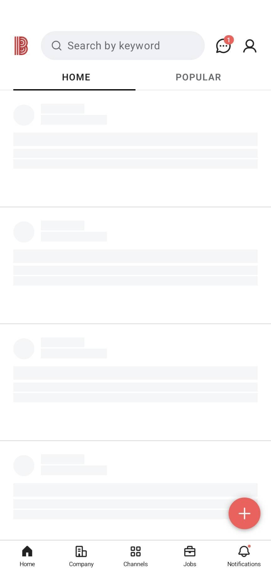 What's wrong with my blind app on Android? The feed keeps loading ...