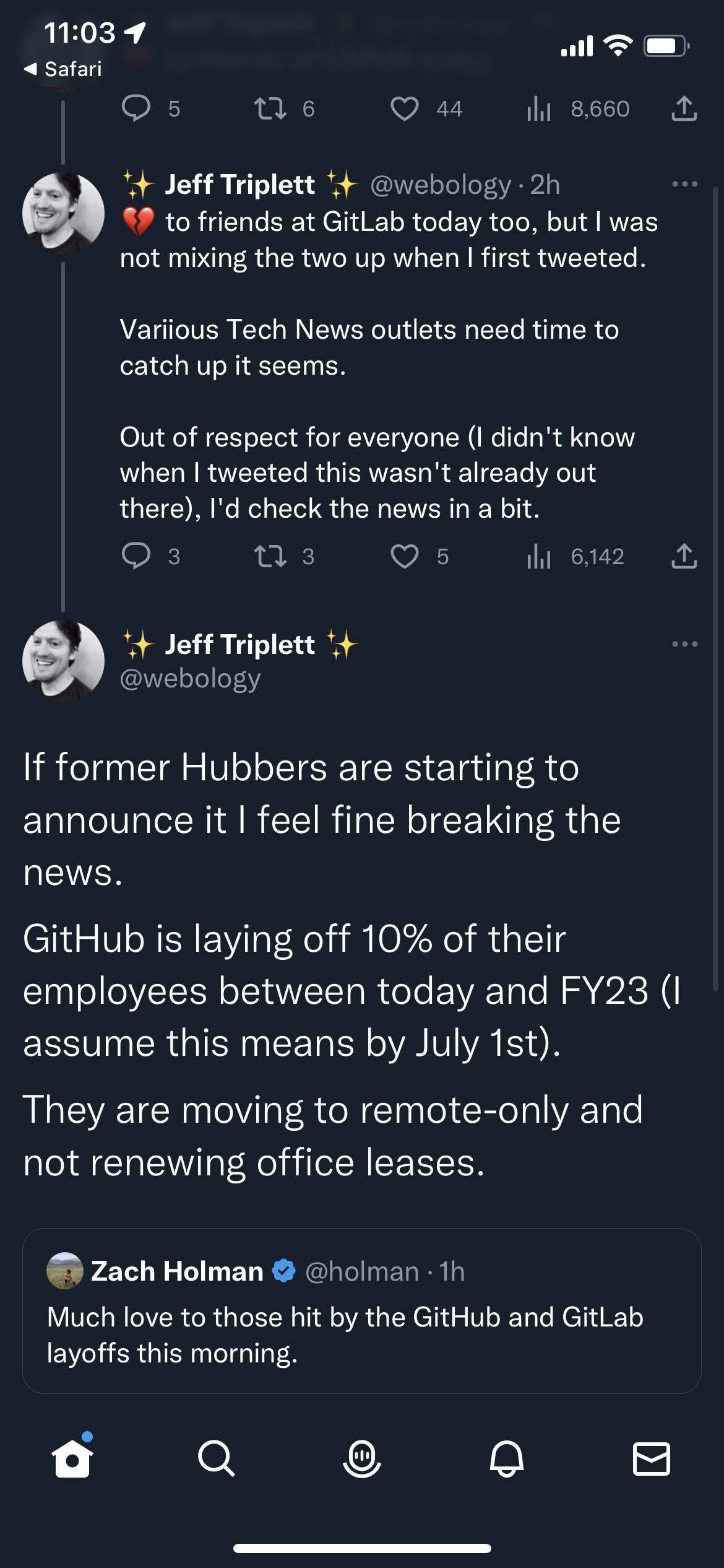 GitHub laying off 10% | Layoffs - Blind