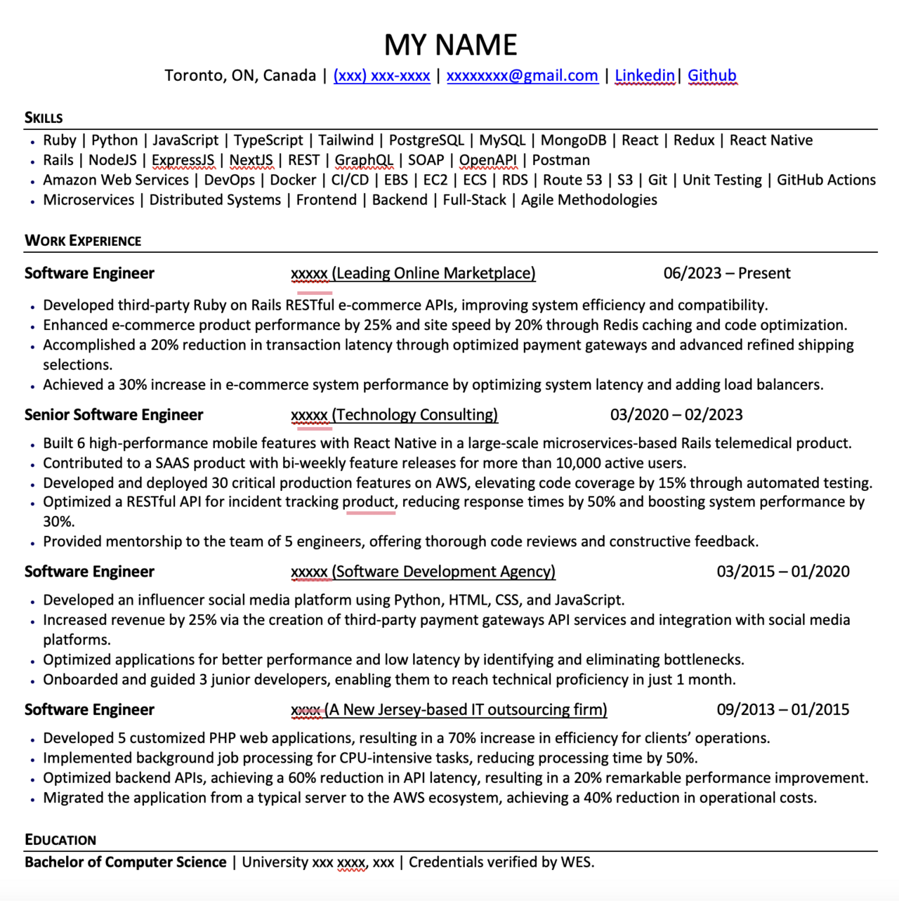 Please review my resume - Unemployed for a long time! | Resume Review ...