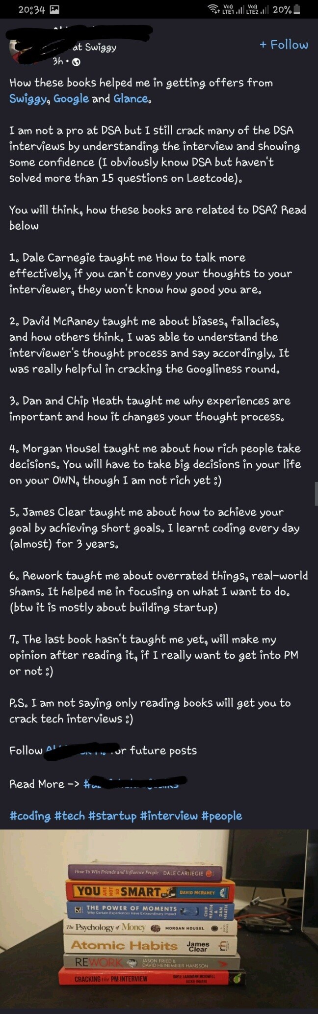 bro claims to have cracked Google with 15 leetcode questions | Misc. - Blind