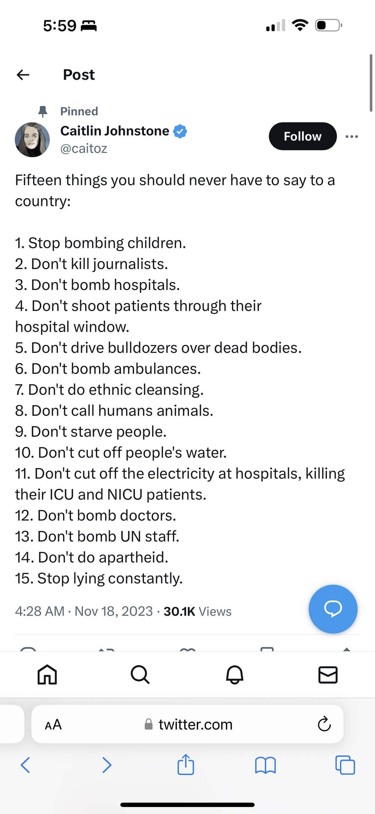 15 things you shouldn’t have to tell a country - Blind