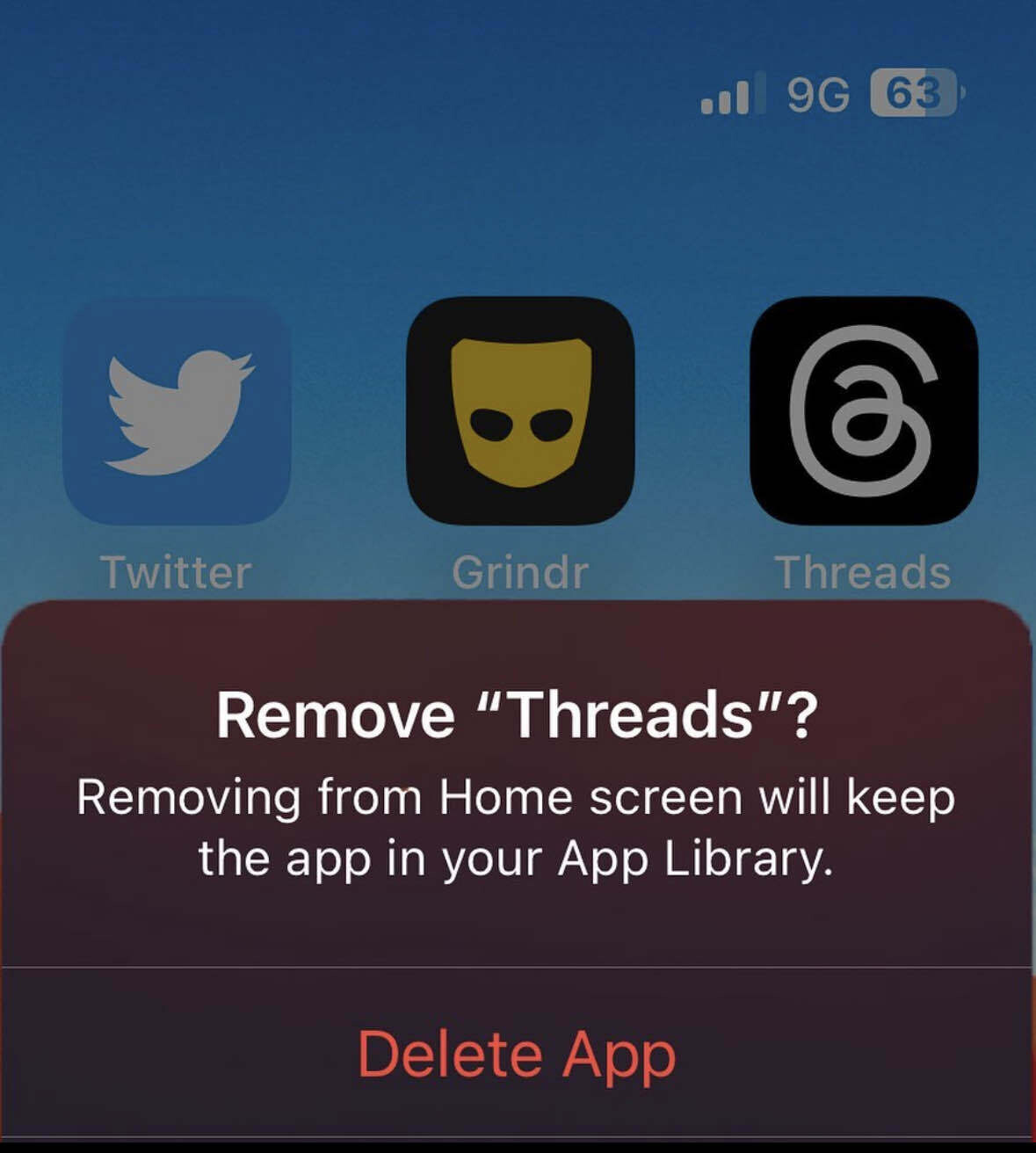 That’s it I’m deleting threads - Blind