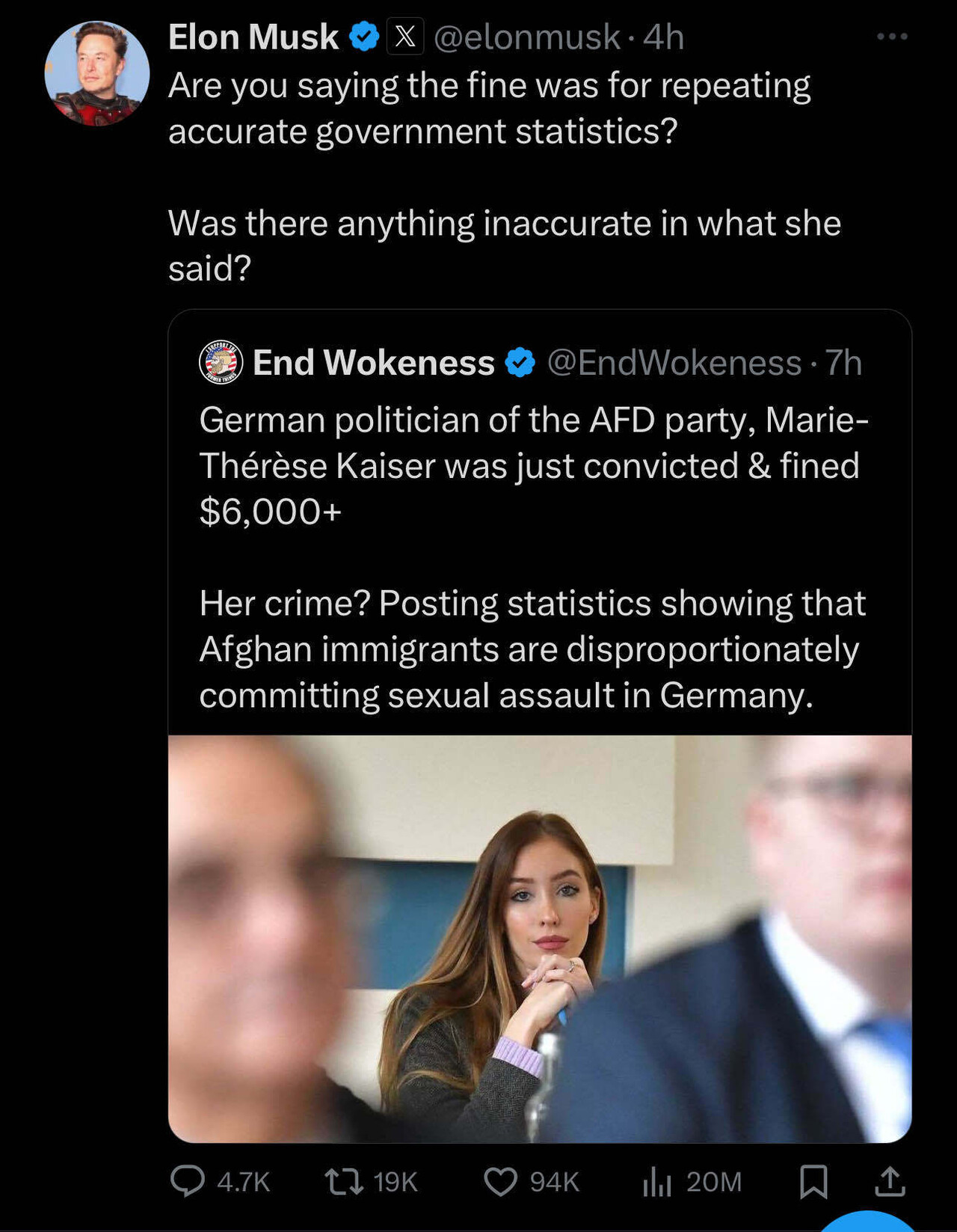 Is this Elon retweet true? Any German blinders care to fact check? - Blind