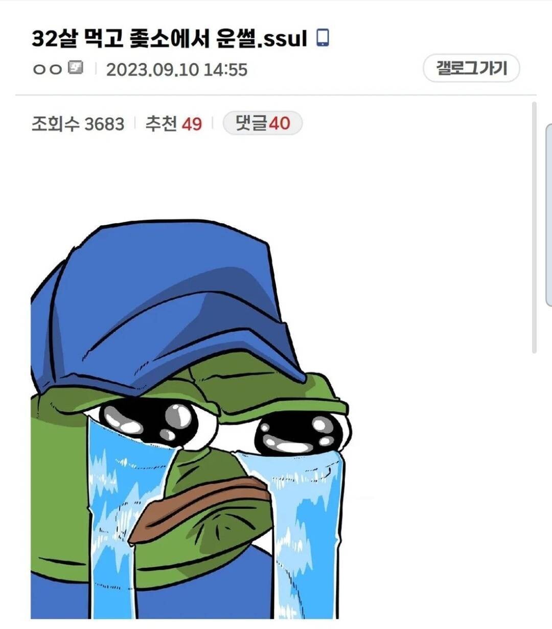 블라인드 | 회사생활: 32살 먹고 ㅈ소에서 운썰.ssul