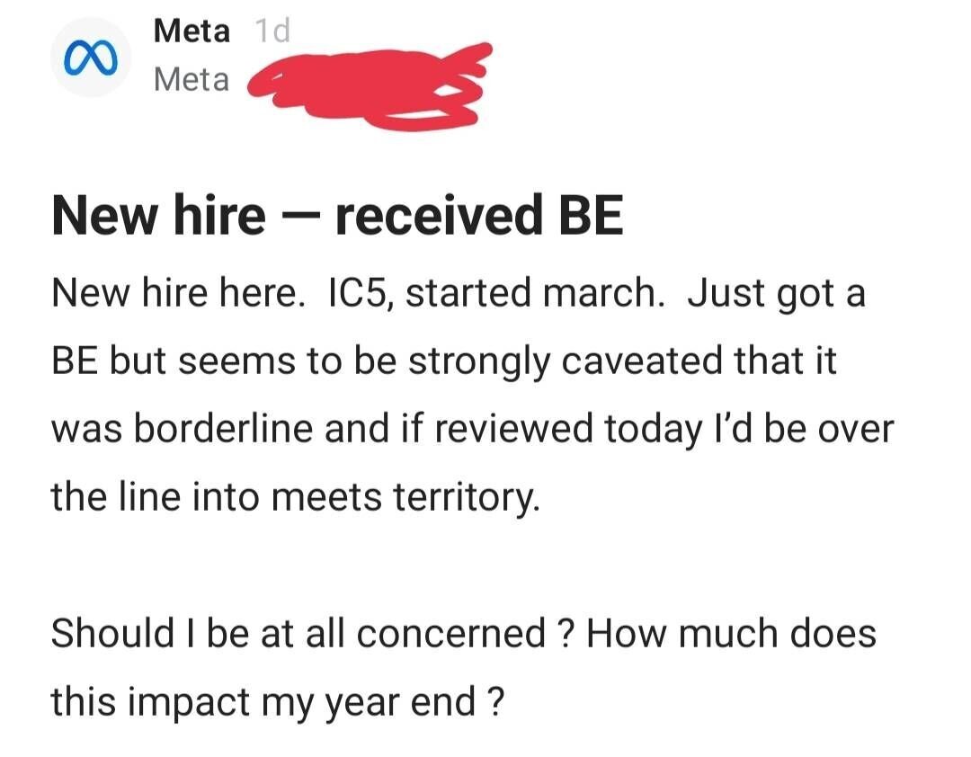 Meta hire to fire is real | Tech Industry - Blind