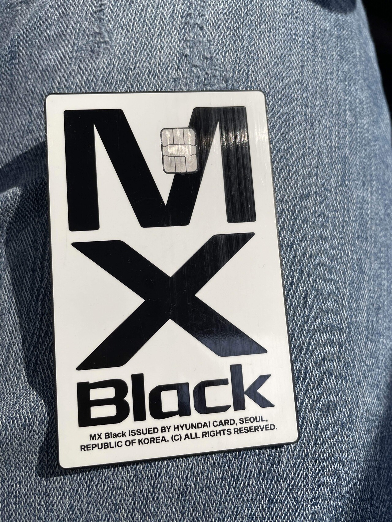 블라인드 | 블라블라: 현대카드 MX black