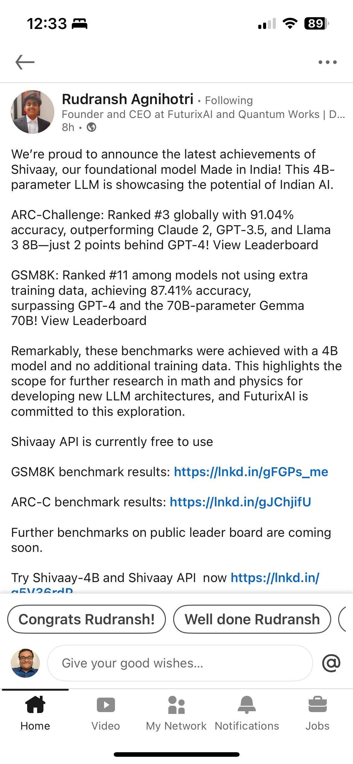 Let’s go India 🇮🇳 Shivaay - Indian DeepSeek? | Artificial Intelligence ...