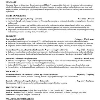 SWE Intern 2024 - Resume Review Request | Resume Review - Blind