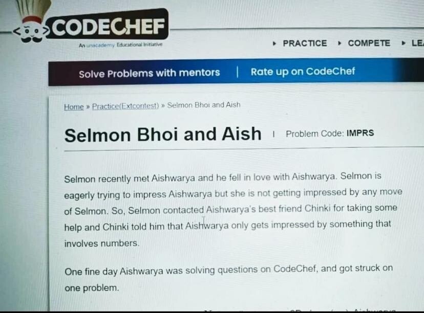 [india] These days problems appearing on CodeChef be like... | Tech ...