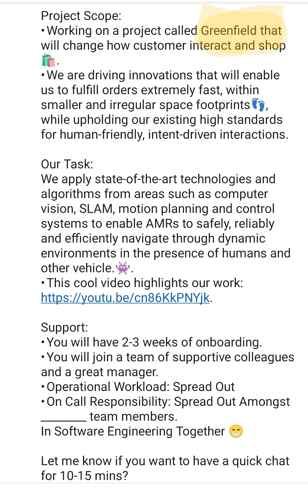 Amazon recruiter LinkedIn message | Tech Industry - Blind