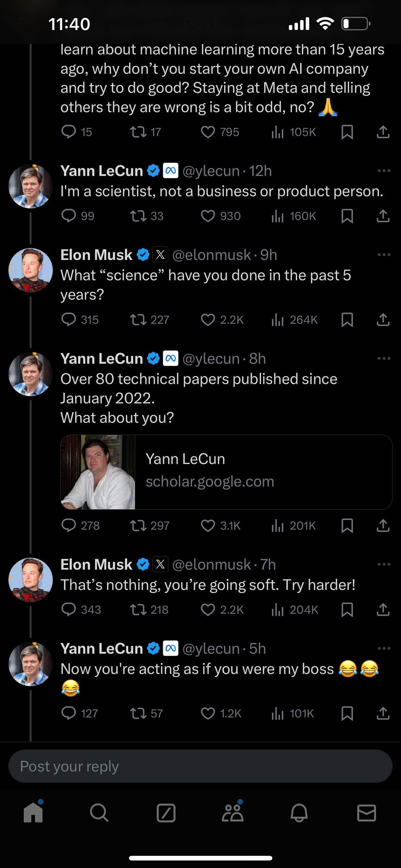Elon grilling Turing Award Winner - Yan LeCun | Tech Industry - Blind