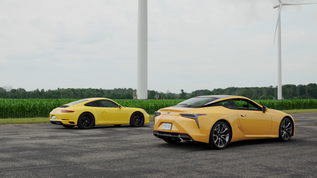 블라인드 | 자동차: Lexus LC500 vs Porsche 911 Carrera