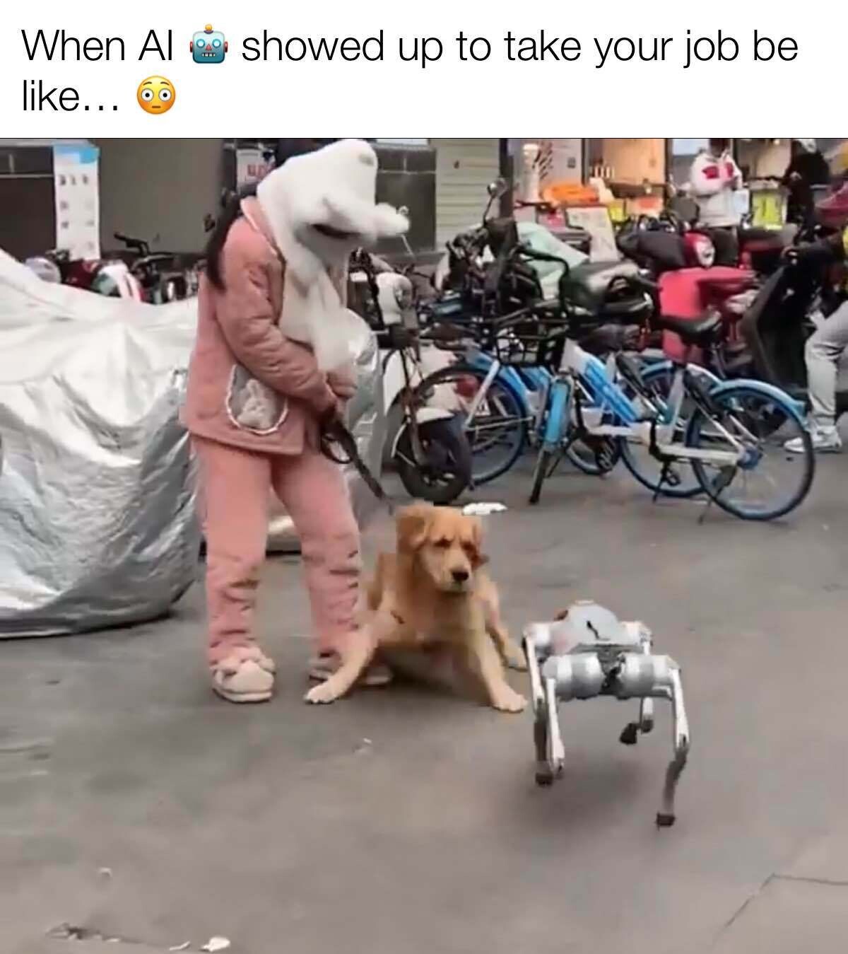 Getting replaced by AI be like… | Work Memes - Blind