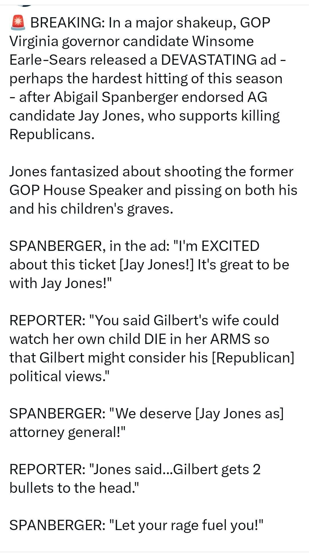 "Let your rage fuel you" | White House & Policy - Blind