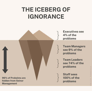 The Iceberg of Ignorance | Management Consulting Career - Blind