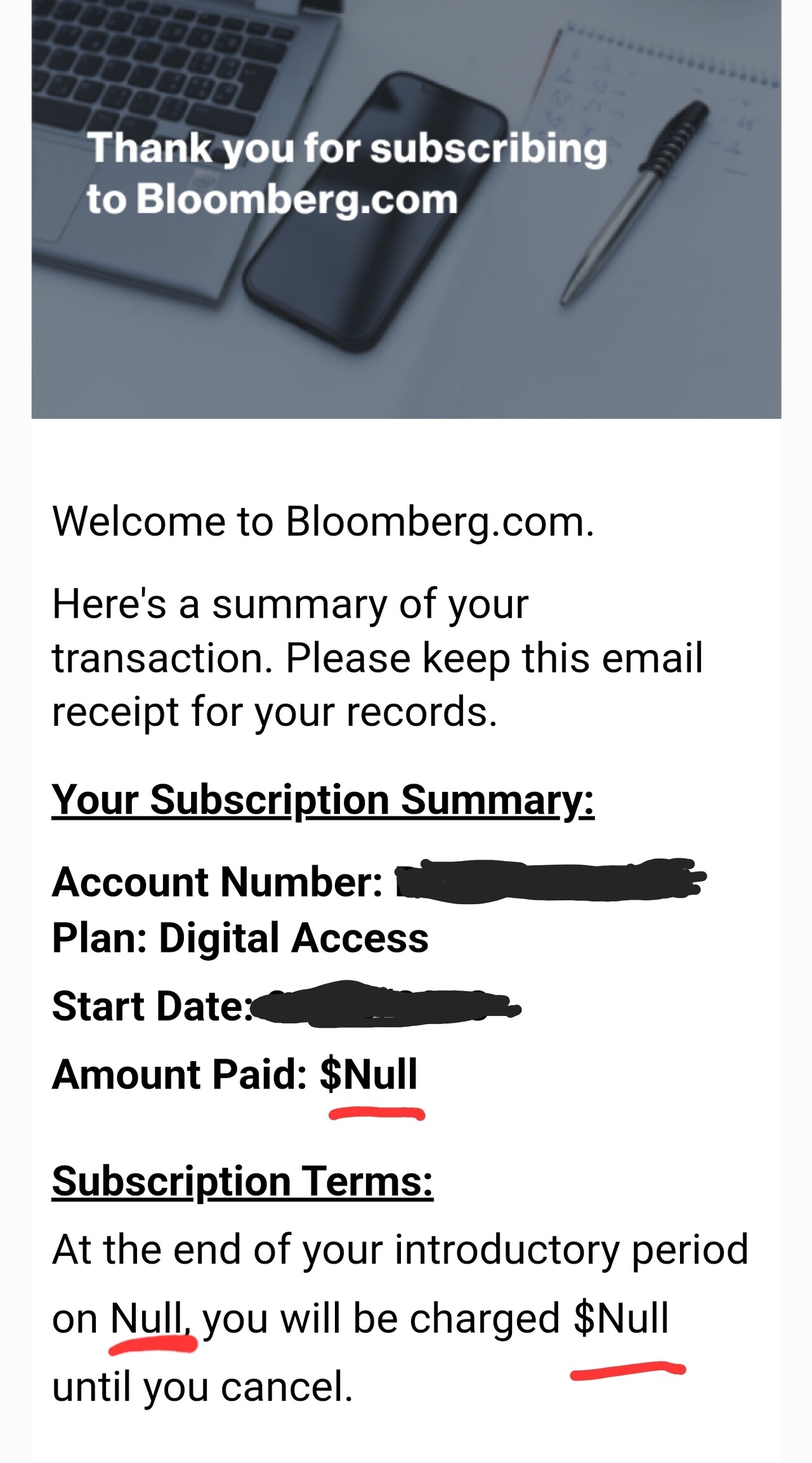 Bloomberg, fix it, please. $Null | Tech Industry - Blind