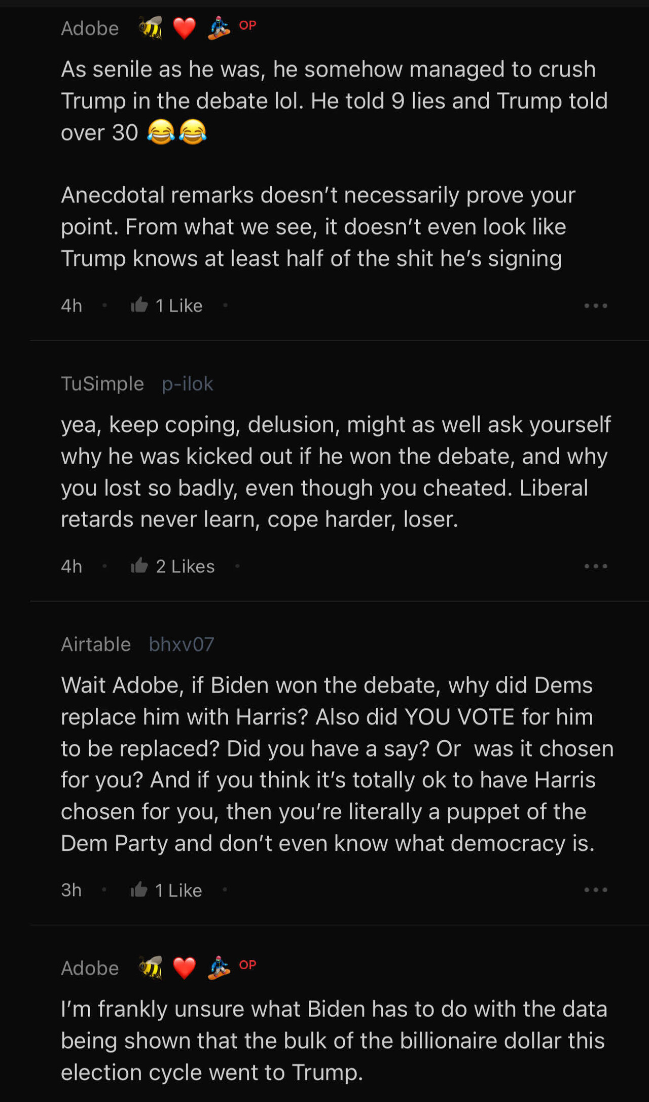 The incoherence of the average MAGA is hilarious | White House & Policy ...