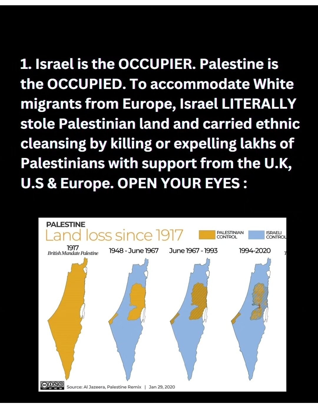 Who is the real oppressor? - Blind