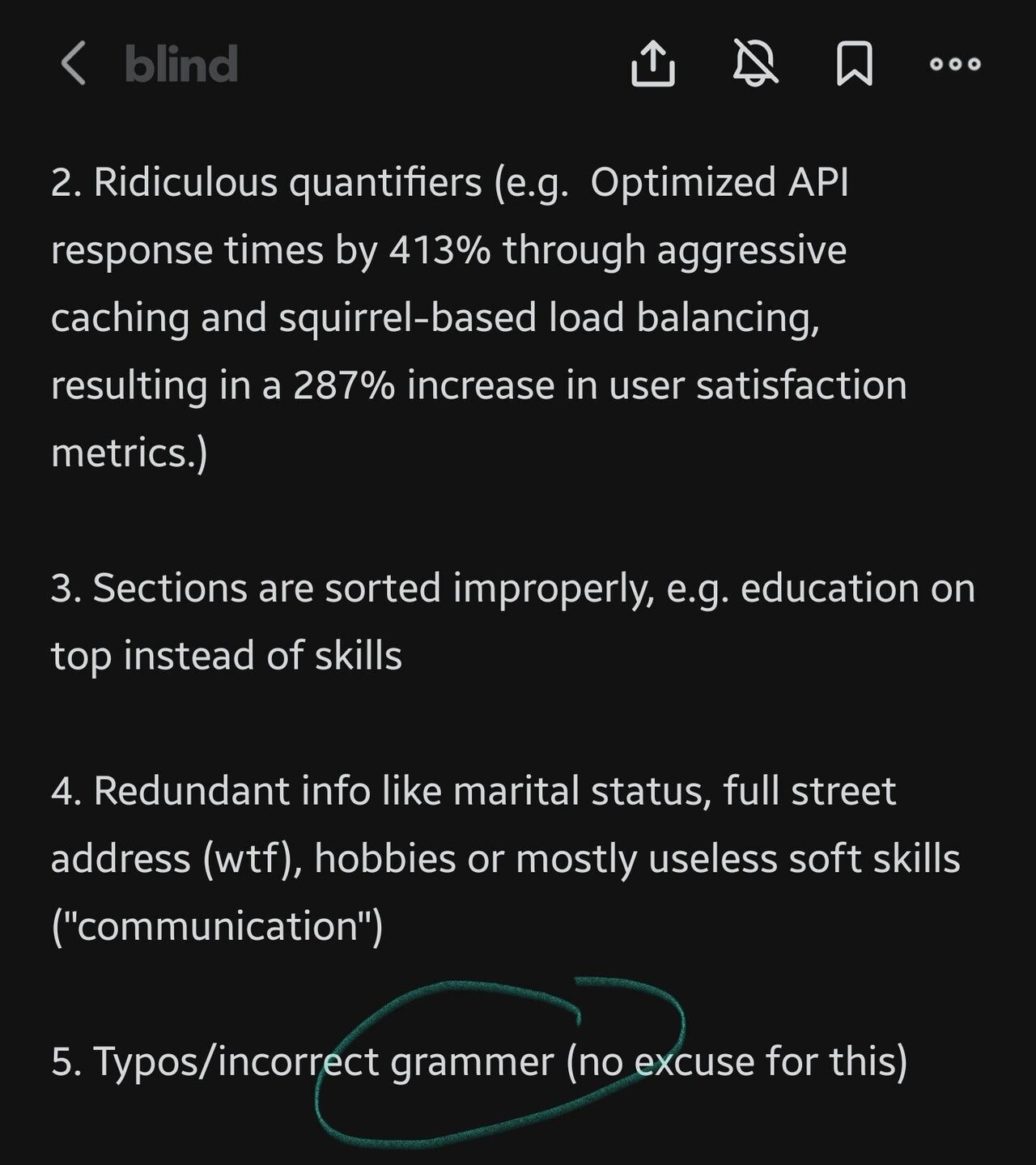Common red flags found in resumes that belong to people who can't find ...