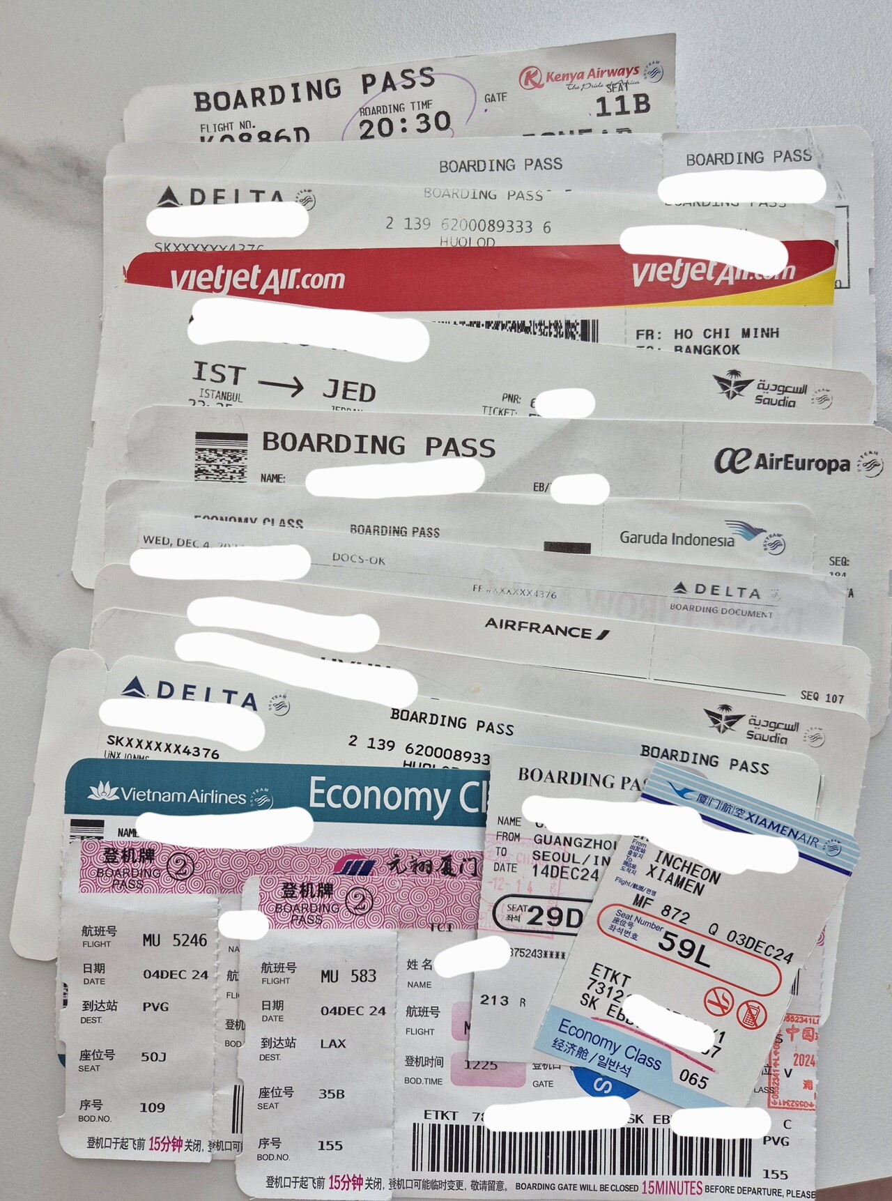 블라인드 | 여행·먹방: SAS 100만 마일리지 완성