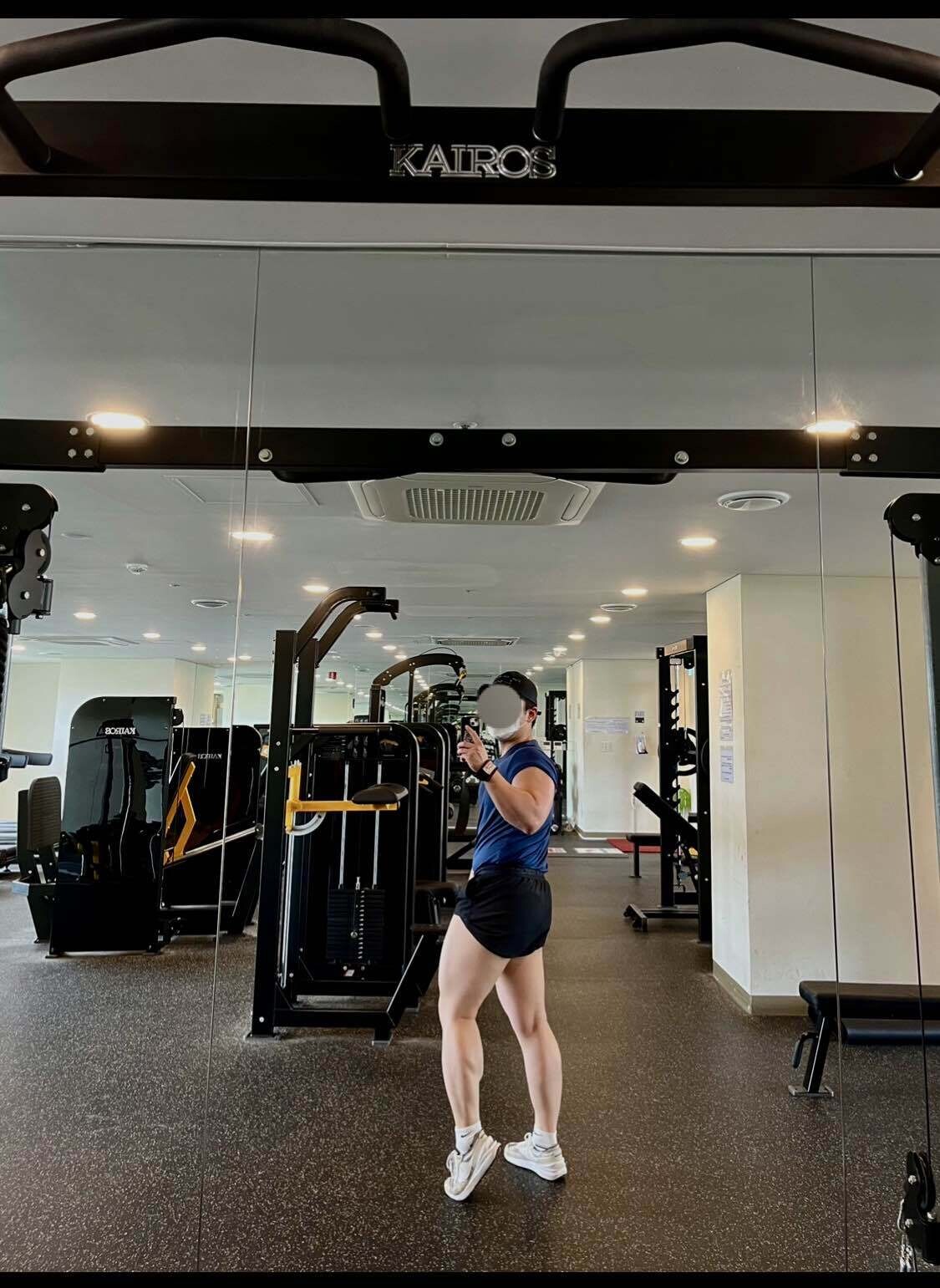 블라인드 | 헬스·다이어트: 🤦🏻유지어트 145일차 (하체/이두) + 🐱