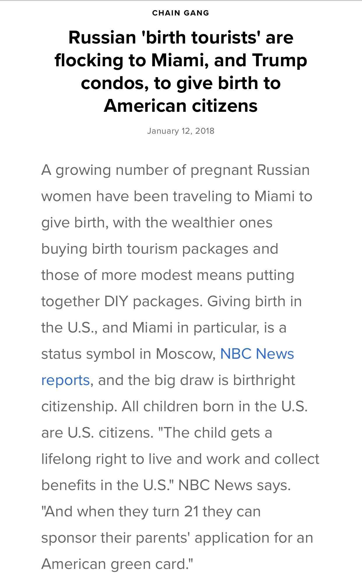 What are your thoughts on Birth Right Citizenship? - Blind