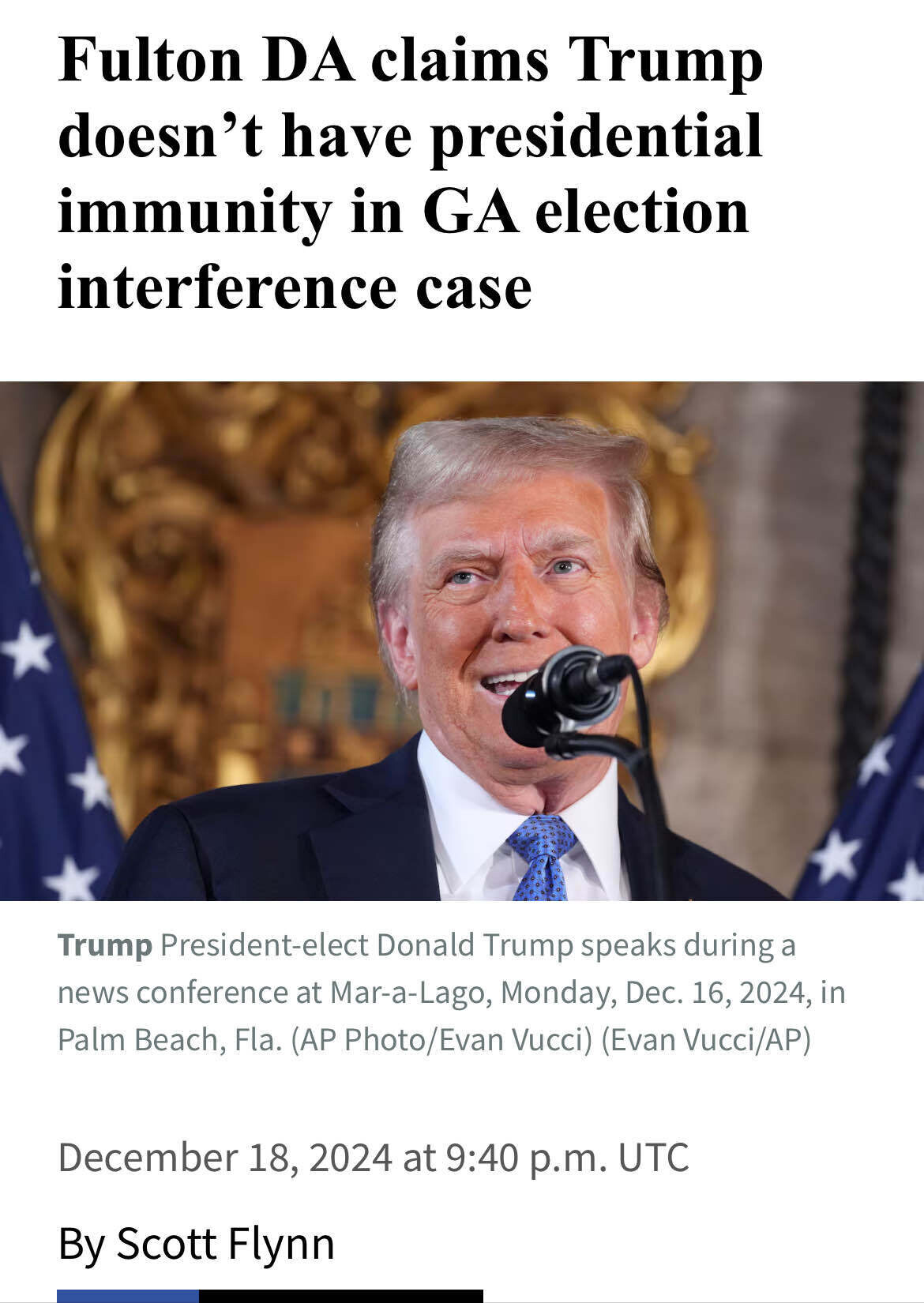 Poor Big Fani | White House & Policy - Blind