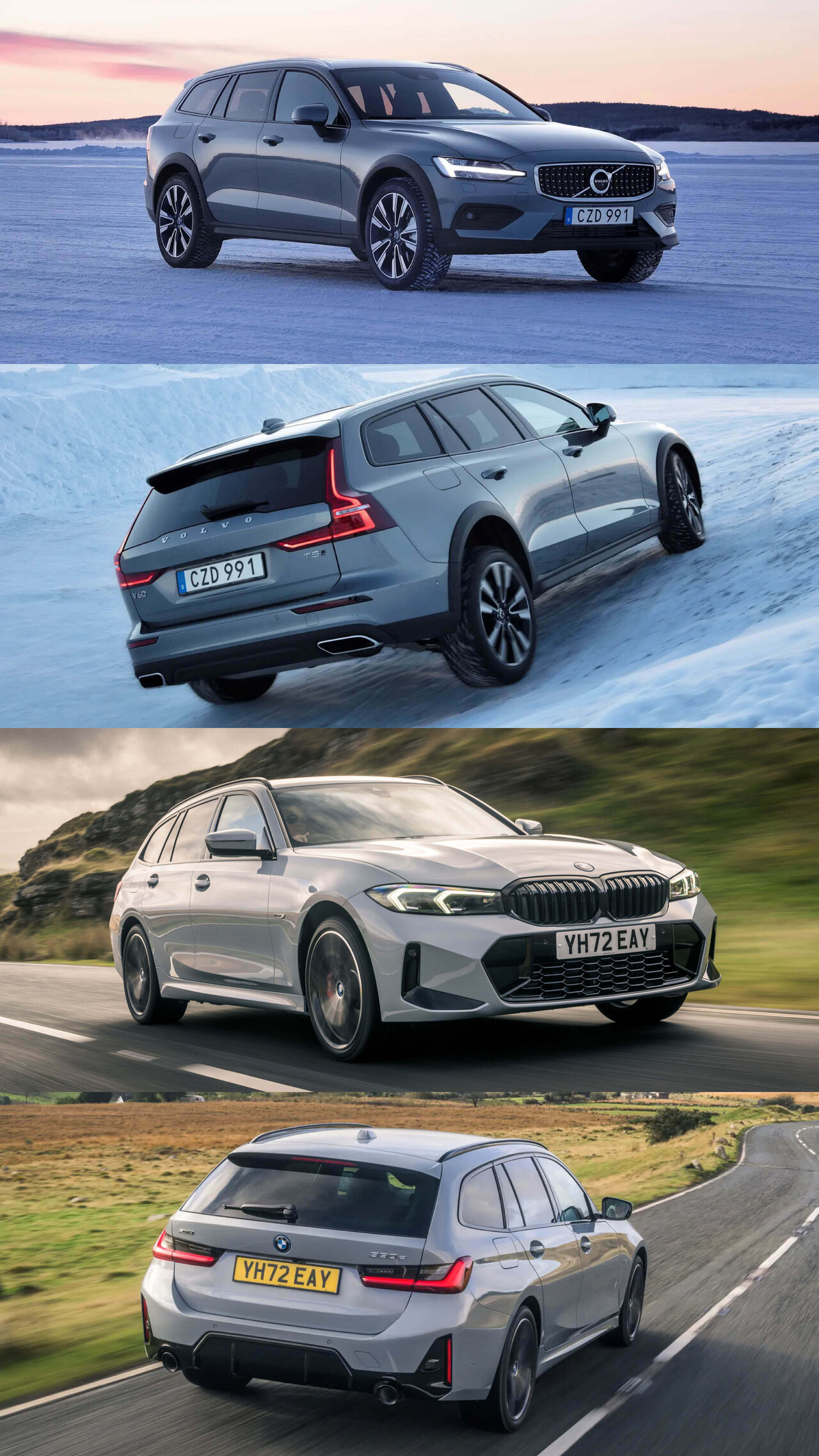 블라인드 | 자동차: V60 CC VS BMW 320i 투어링 MSP