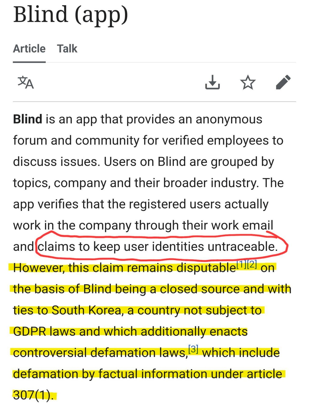 Is Blind really anonymous? | Tech Industry - Blind