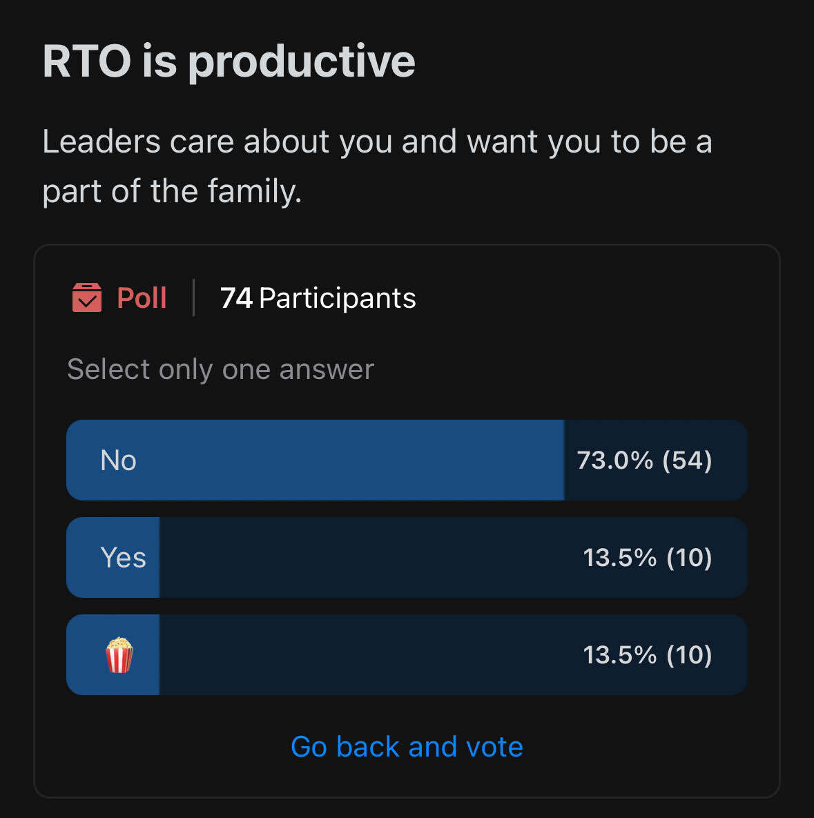 What’s the true reason for RTO | Tech Industry - Blind