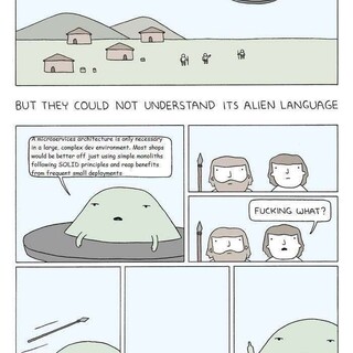 microservices vs monoliths | Work Memes - Blind