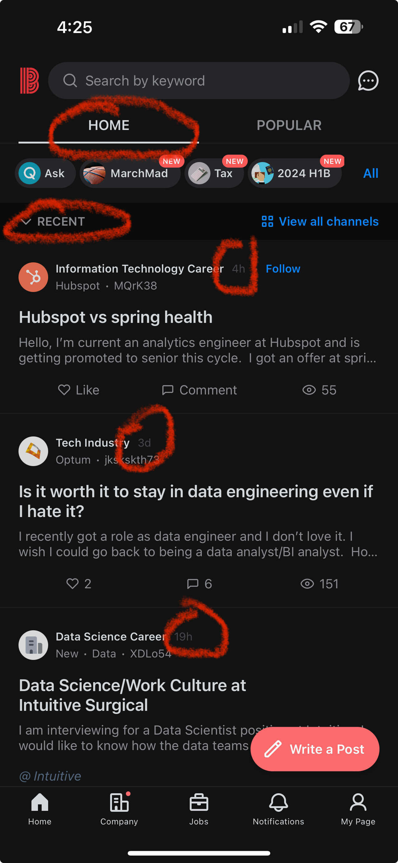 Blind sorting messed up! | Tech Industry - Blind