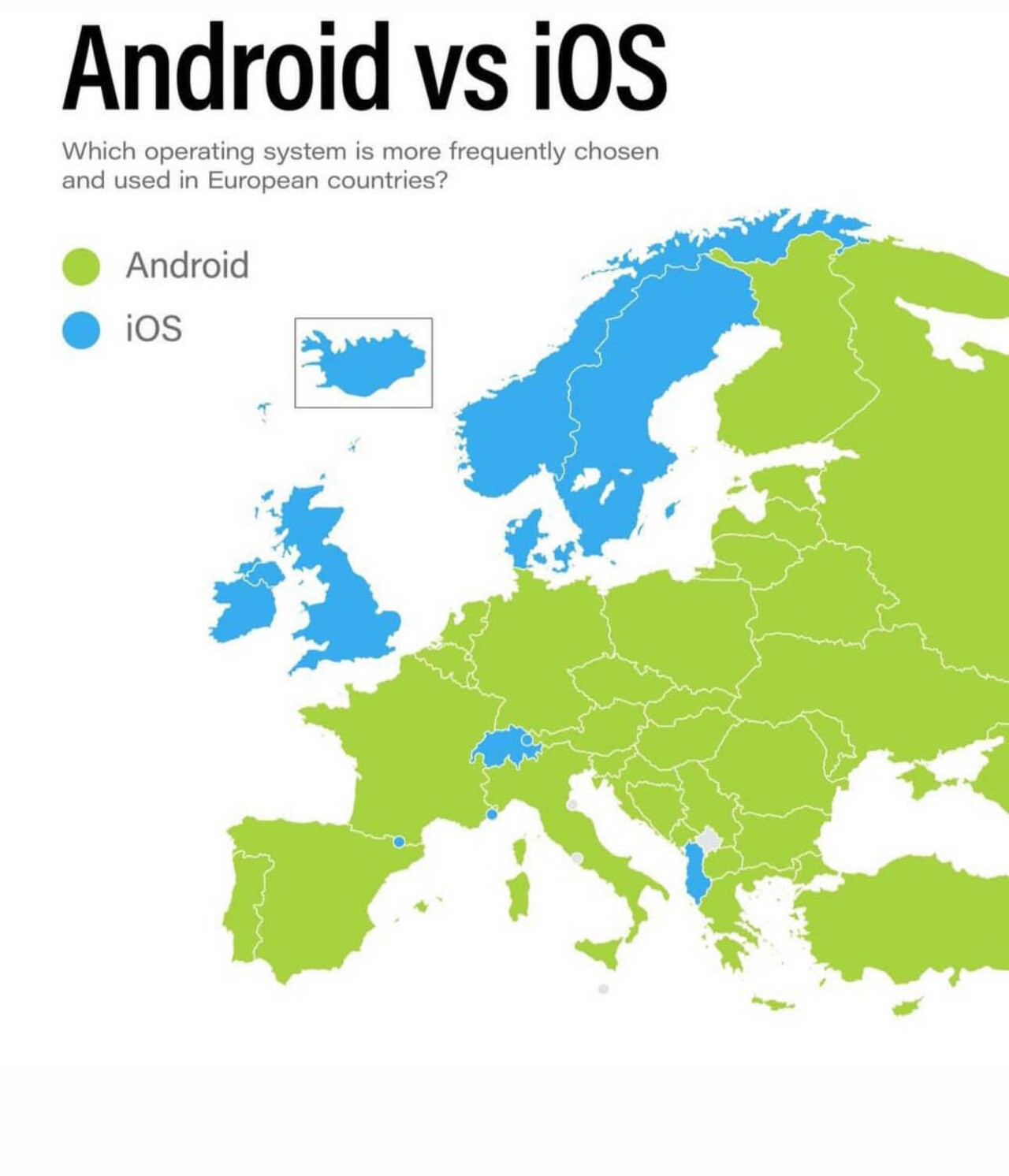 Why android is so popular in Europe? | Misc. - Blind