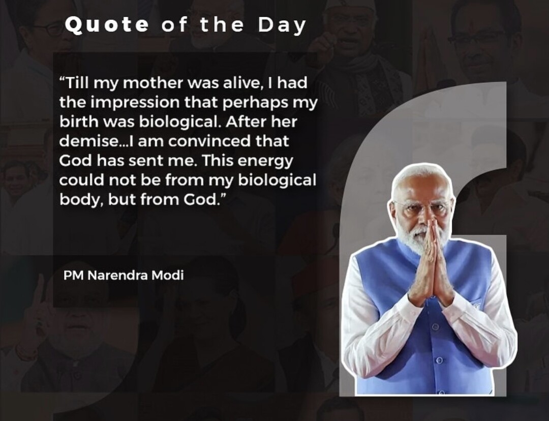 Is Modi an Emissary of God? | India - Blind
